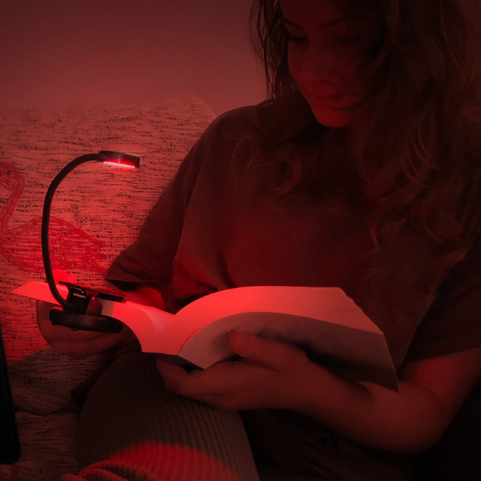 Red Light Book Light | BlockBLueLight