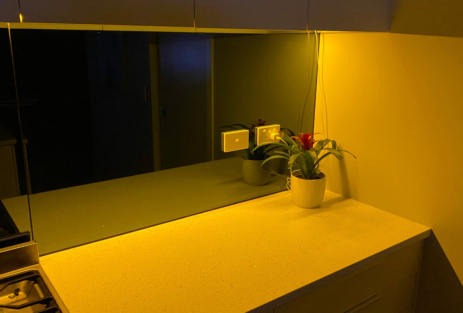 NoBlue Amber Blue Blocking LED Strip Lights | BlockBlueLight