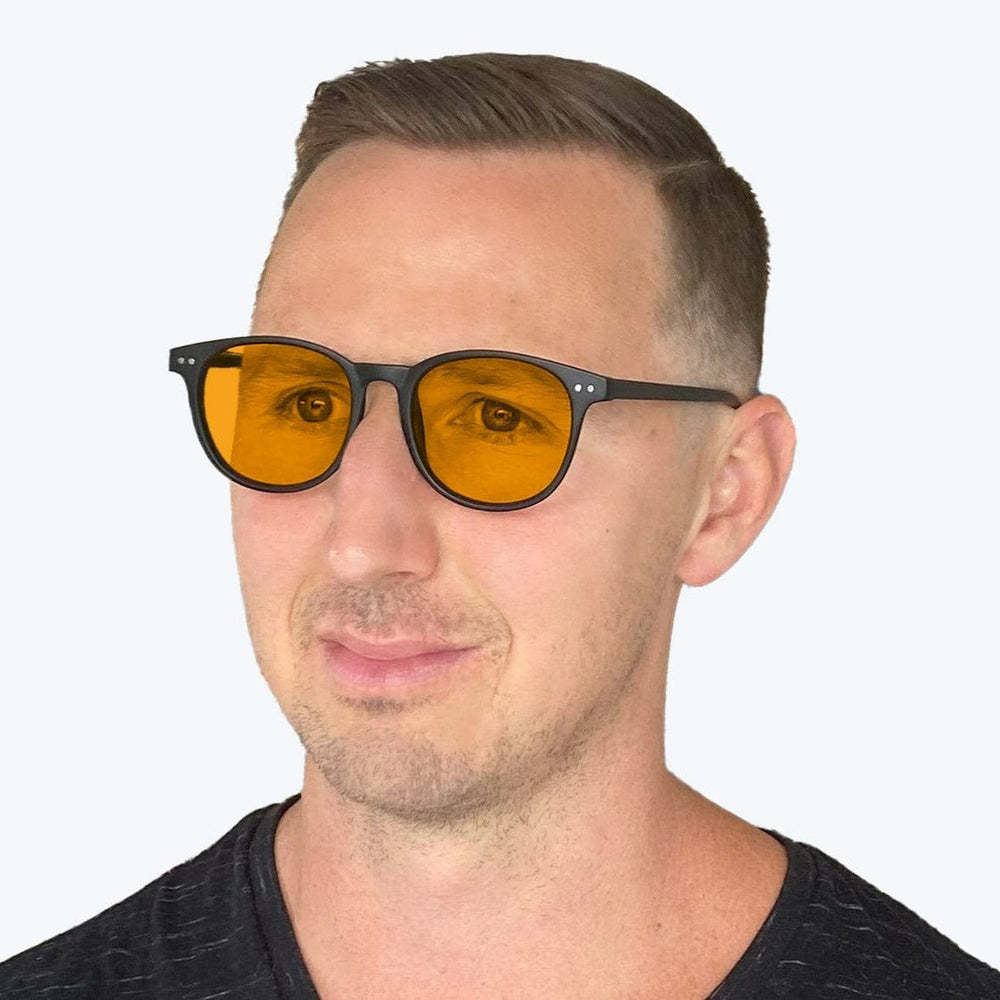 Billie Blue Light Blocking Glasses Black | BlockBlueLight