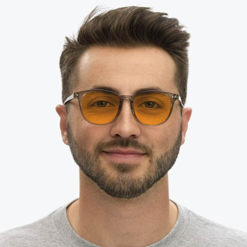 Billie Blue Light Blocking Glasses Grey | BlockBlueLight