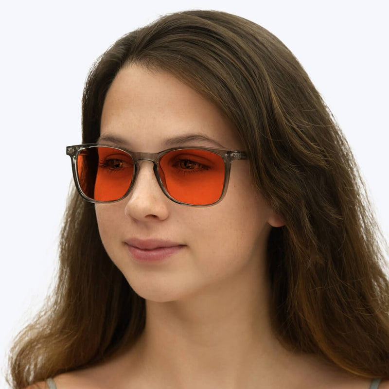 Nightfall Taylor Blue Blocking Glasses Grey Blockbluelight