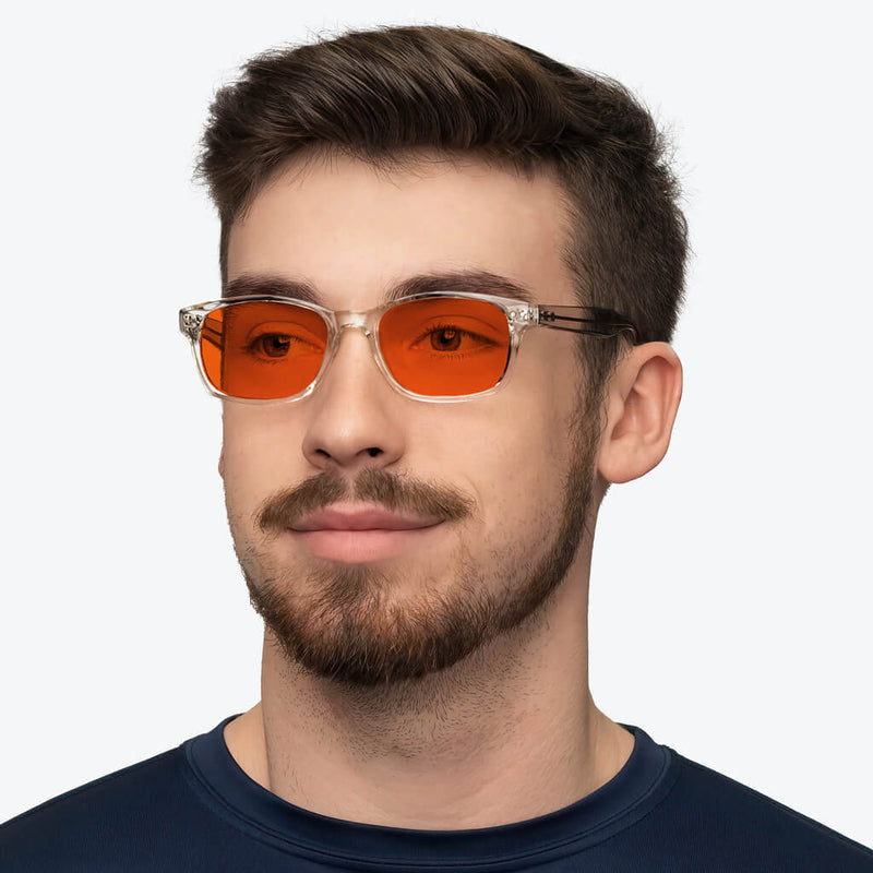 Lucent Blue & Green Light Blocking Glasses Crystal | BlockBlueLight