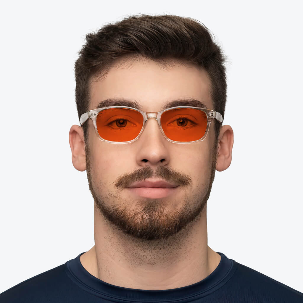 Wayfarer Blue And Green Light Blocking Glasses Crystal Blockbluelight