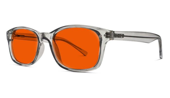 Lucent Blue & Green Light Blocking Glasses Grey | BlockBlueLight