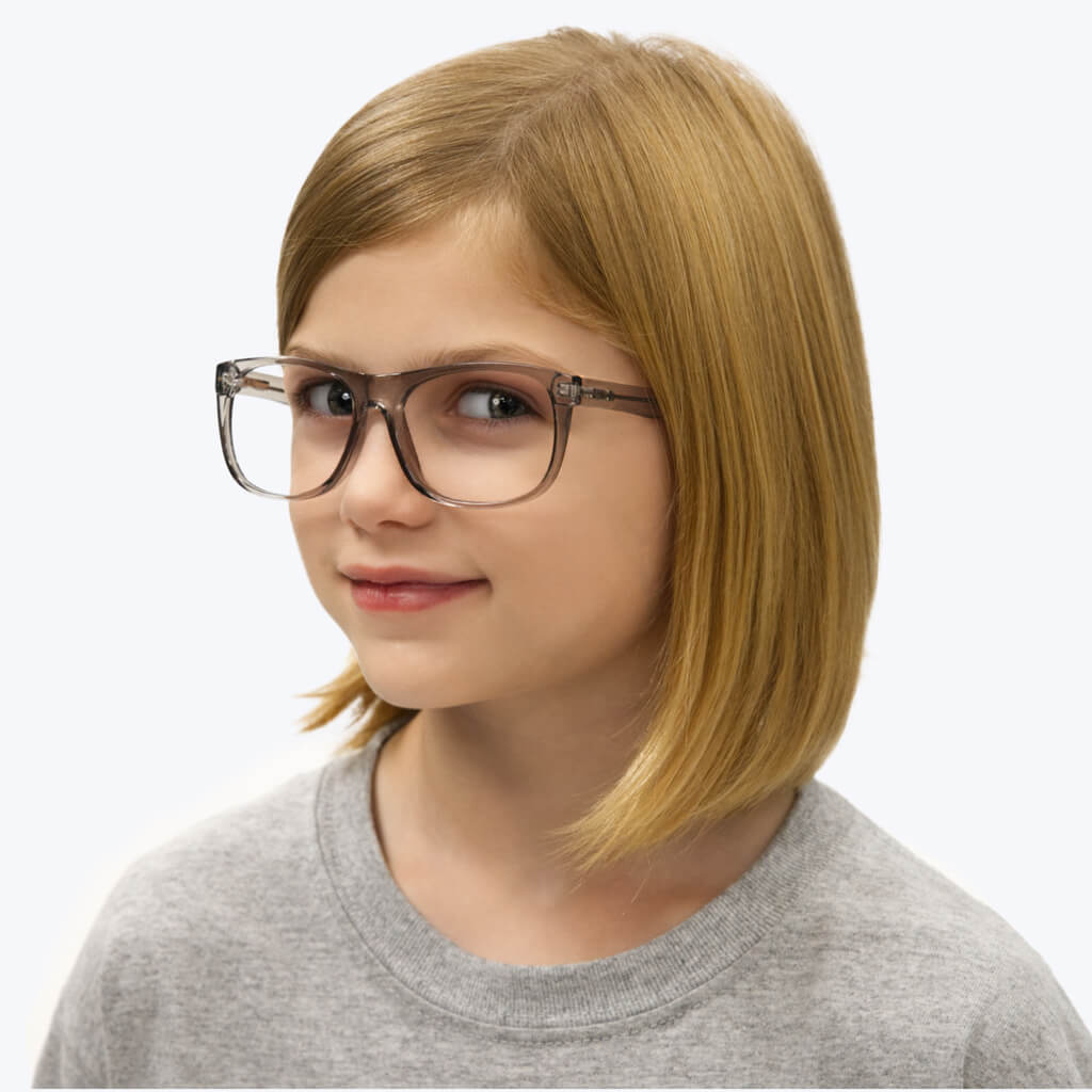 Kids Blue Light Computer Glasses - Crystal - Prescription