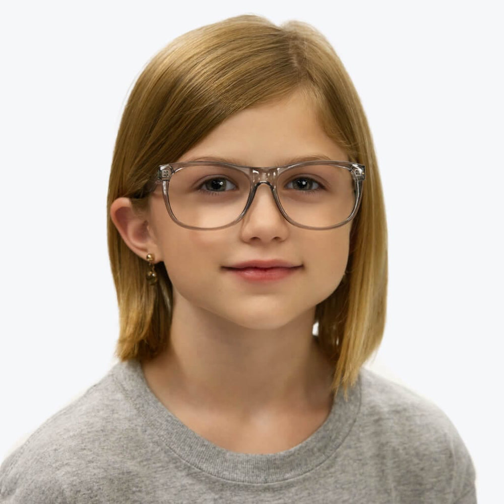 Kids Blue Light Day Glasses - Pearl Grey | BlockBlueLight