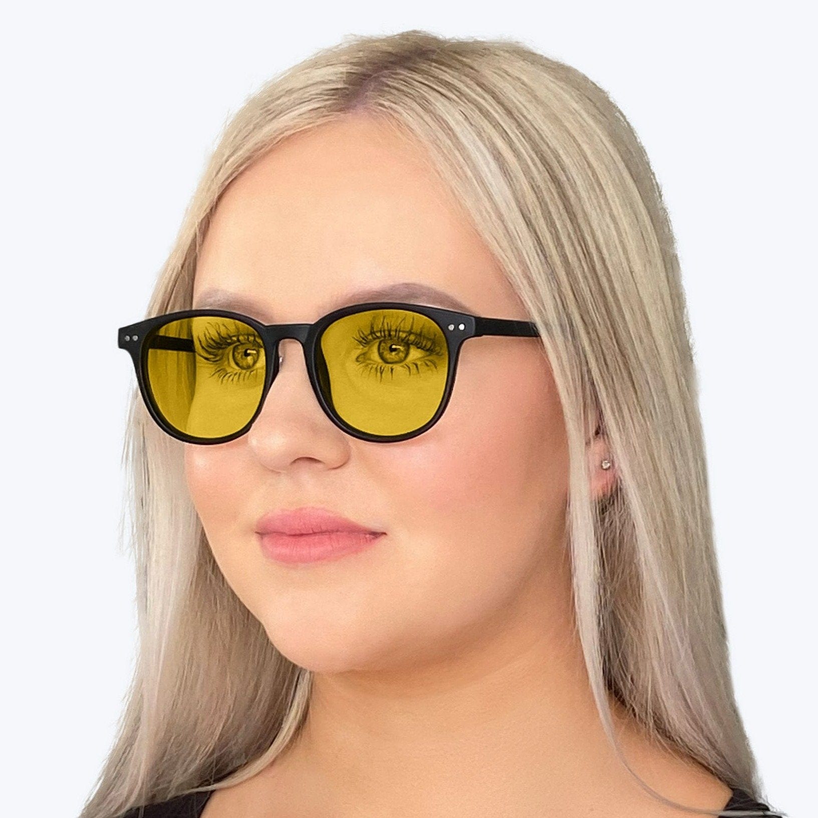 DayMax Billie Blue Light Glasses - Black | BlockBlueLight