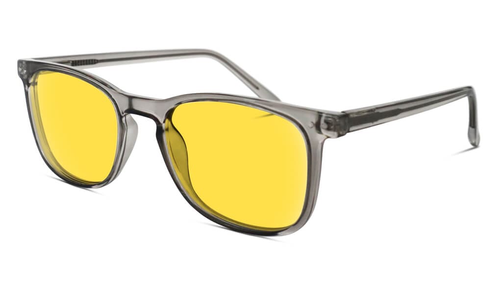DayMax Wayfarer Blue Glasses - Grey | BlockBlueLight