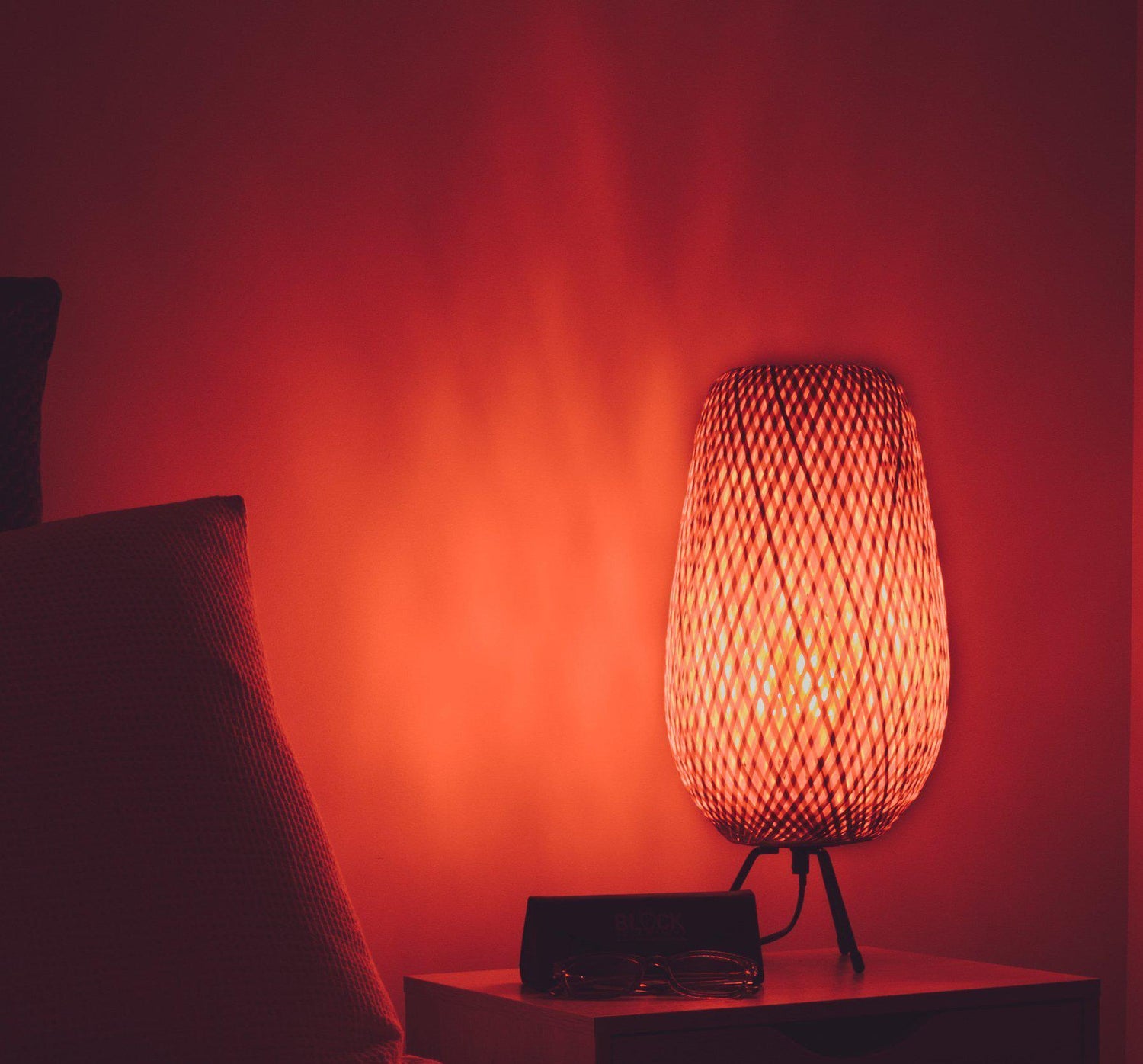 Twilight Red light light Bedtime Bulb - E12 (Small Screw Fitting) For Lamps