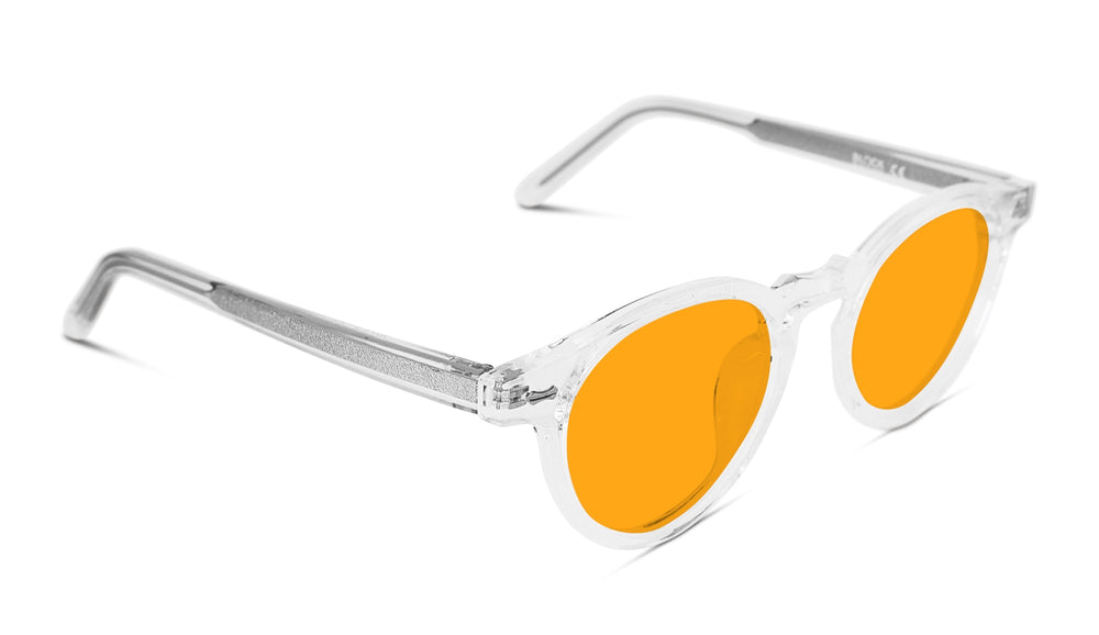 SunDown Oscar Blue Blocking Glasses - Crystal | BlockBlueLight